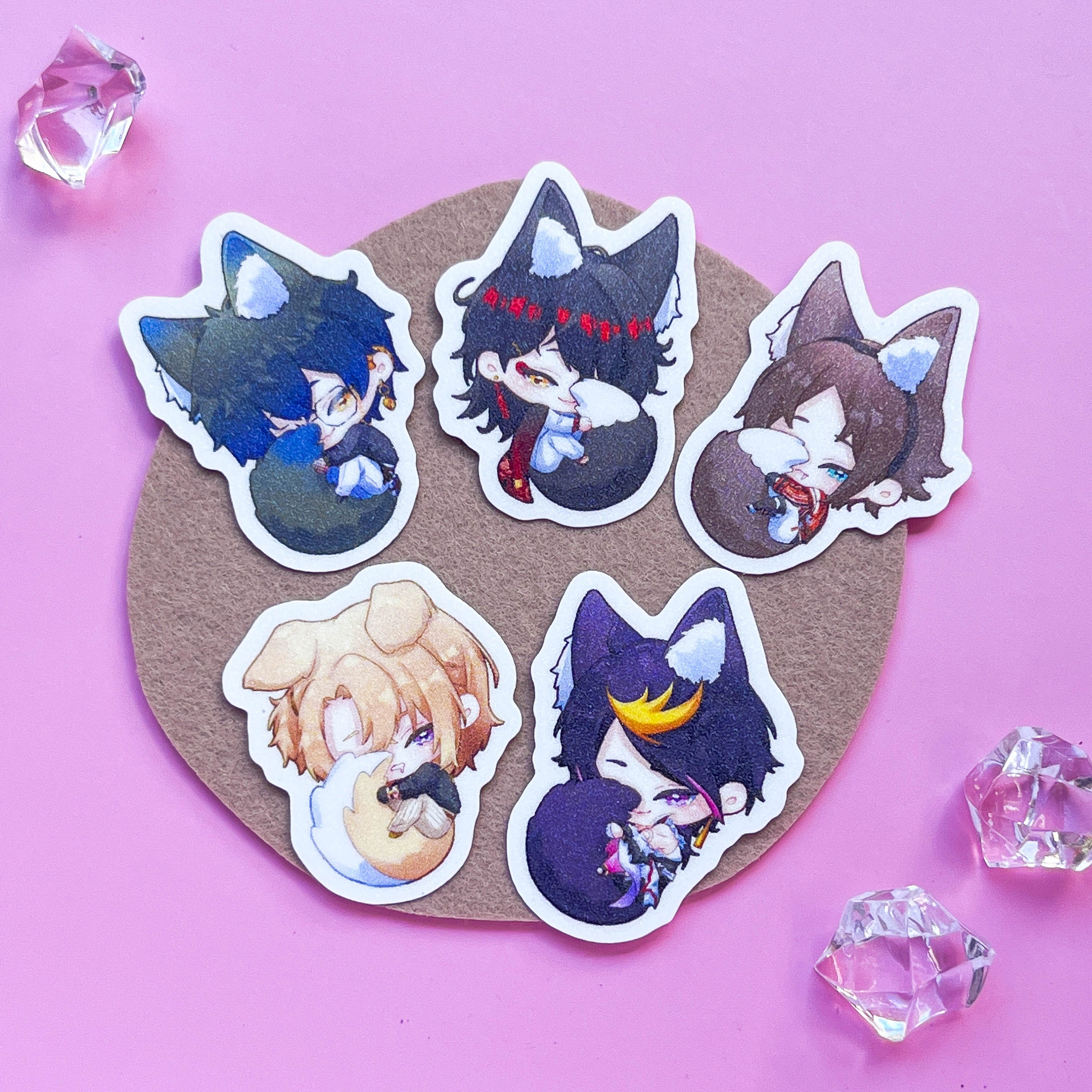 Amimir Stickers Nijisanji EN Chronoir - Etsy