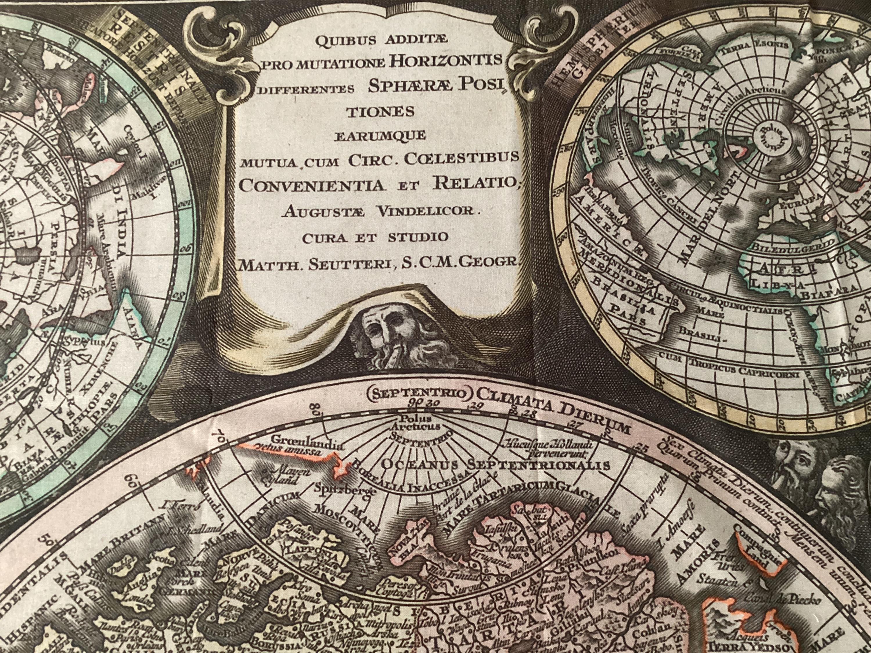 Antique World Map Quilt Panel by Stacey Yacula for QT Fabrics - Etsy