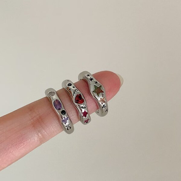 Y2k Rings - Etsy