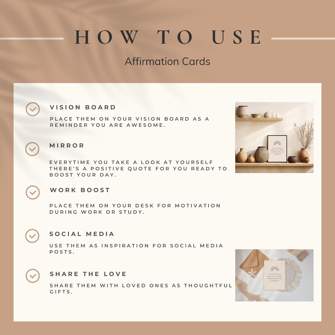 Printable Daily Affirmation Cards Digital Download - Etsy