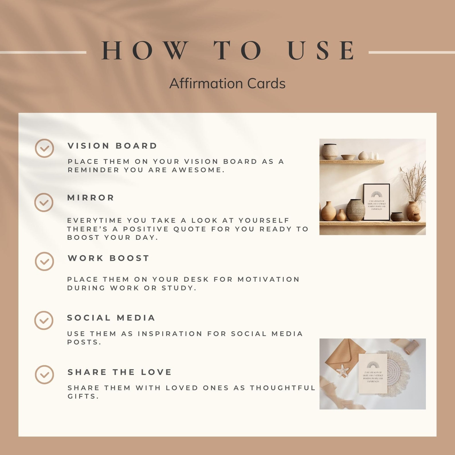 Printable Daily Affirmation Cards Digital Download - Etsy