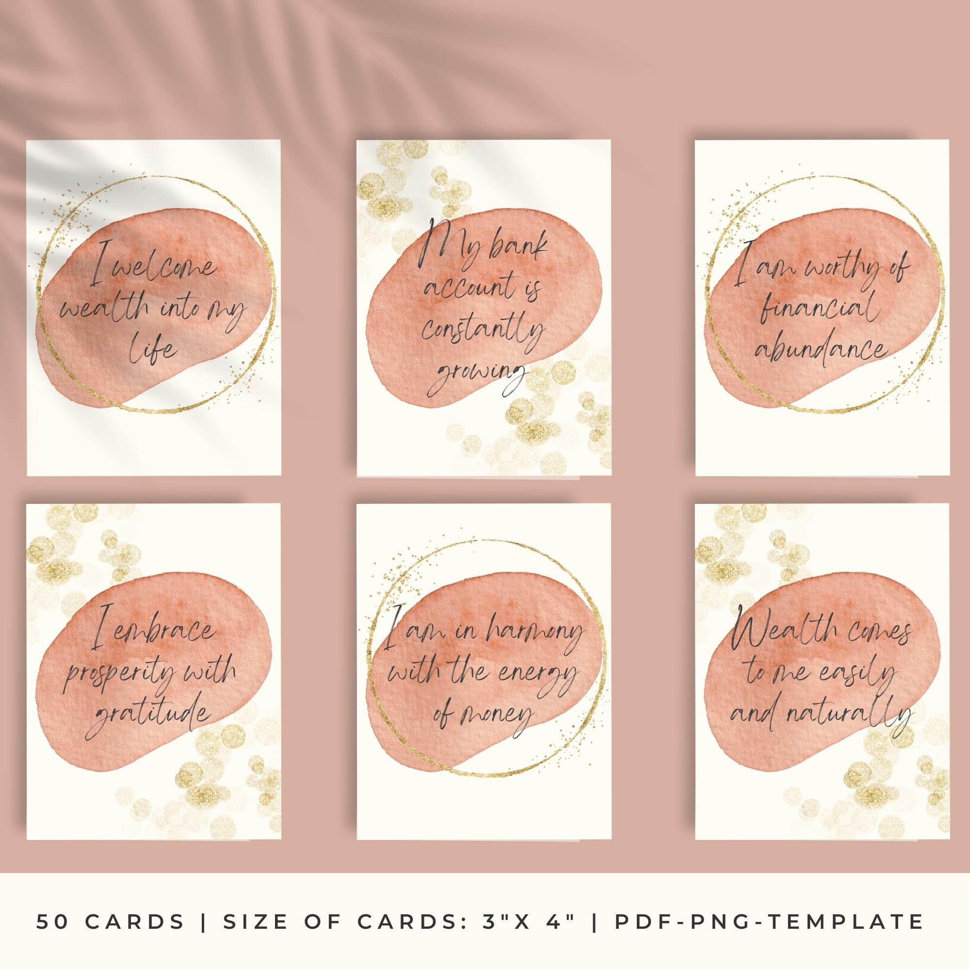 Digital Affirmation Cards Printable Gift for Her Printable - Etsy