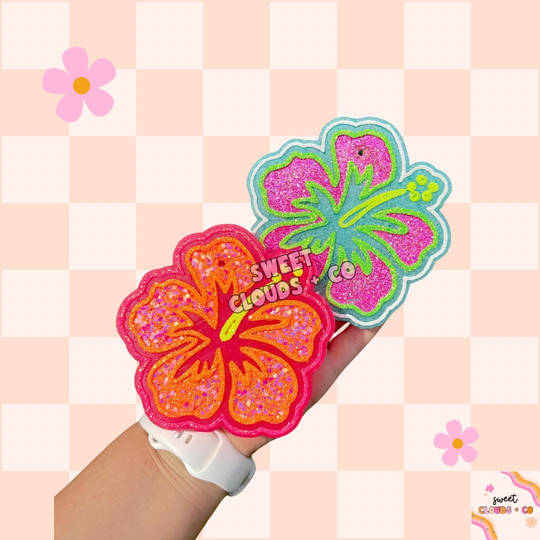 Hibiscus Flower Freshie - Etsy
