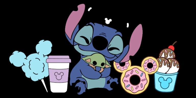 Stitch Png Image Original Image Without Background - Etsy