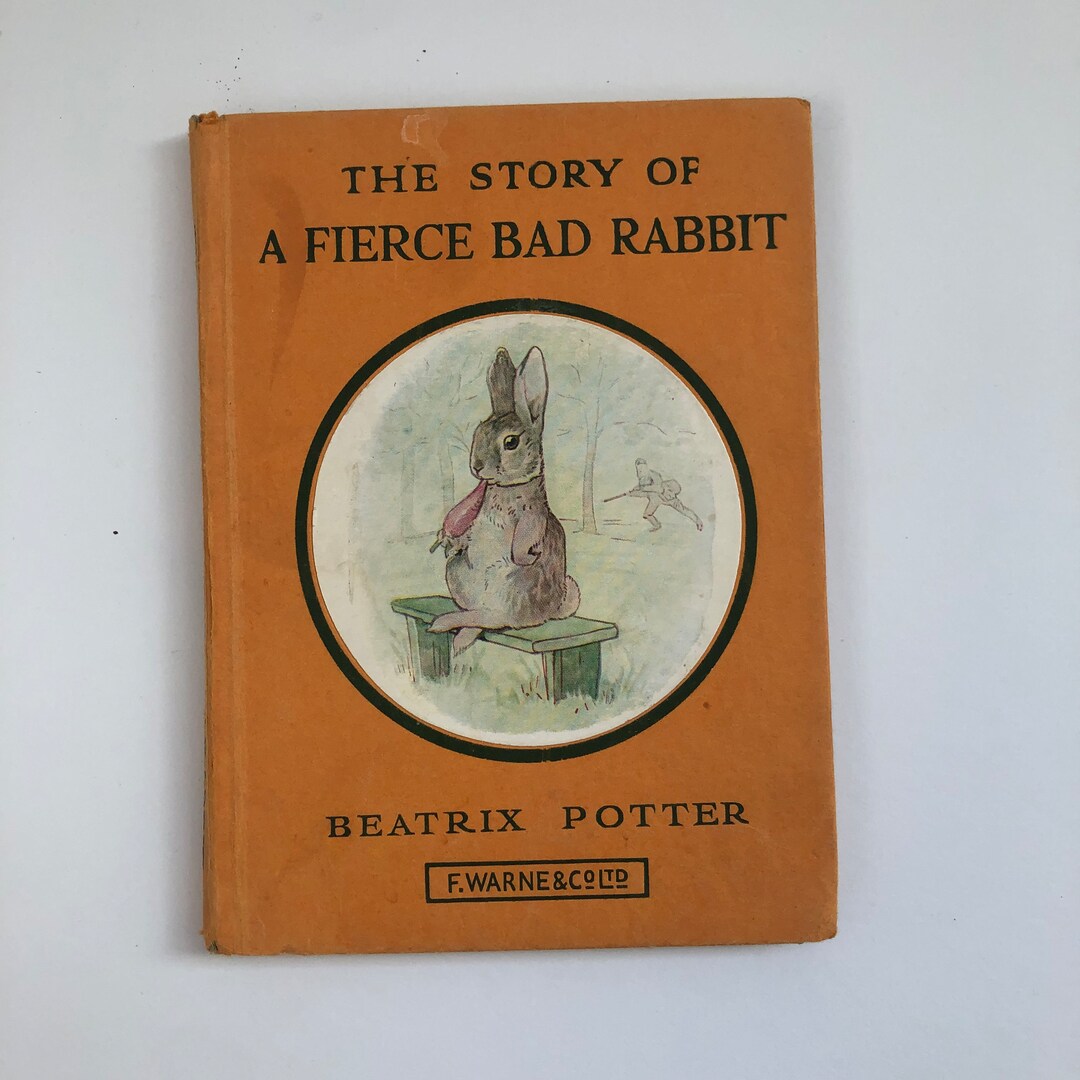 Beatrix Potter 1970 // the Fierce Bad Rabbit - Etsy