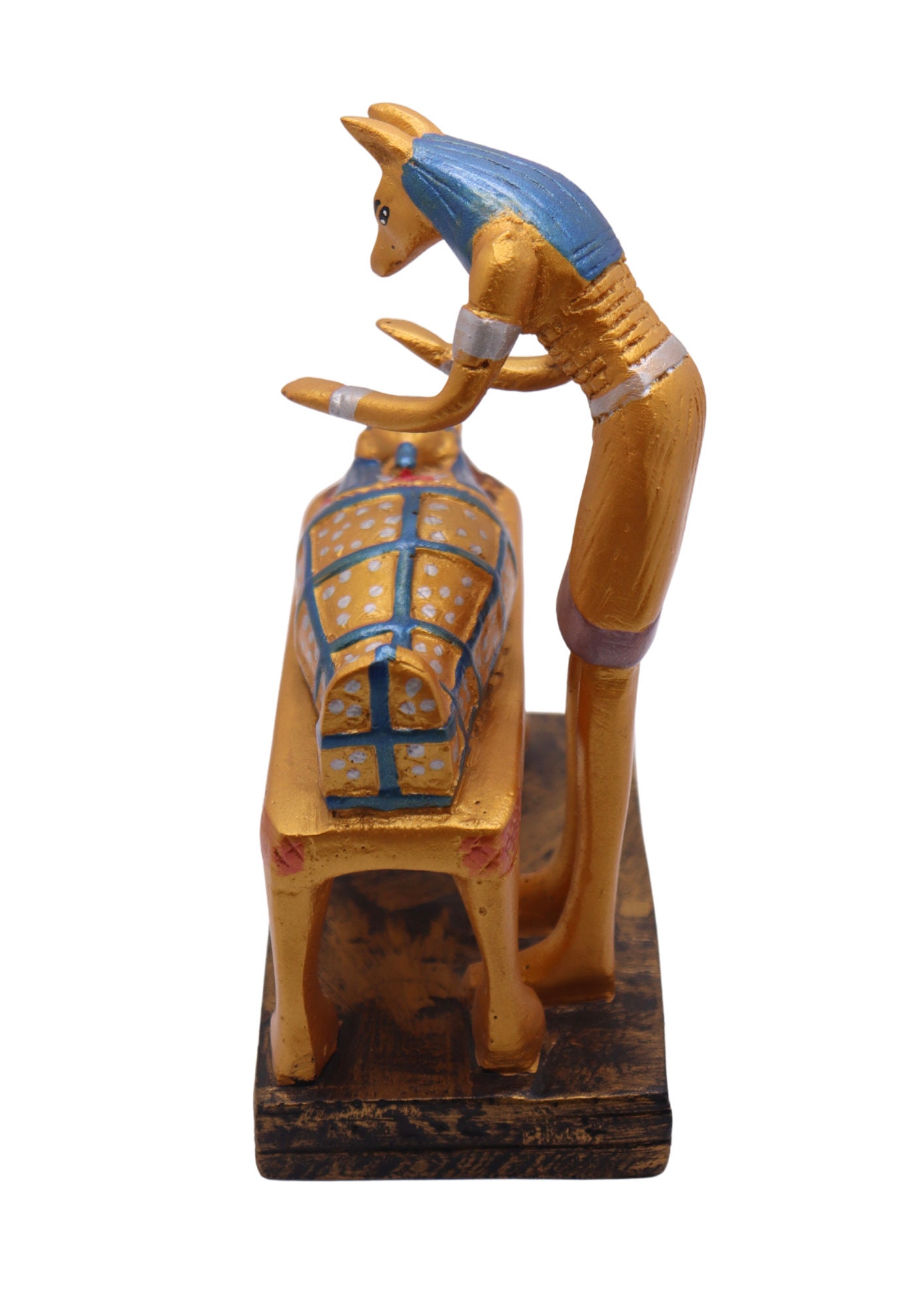 Egyptian God Anubis Mummification Statue Dog Osiris Afterlife Mummy ...