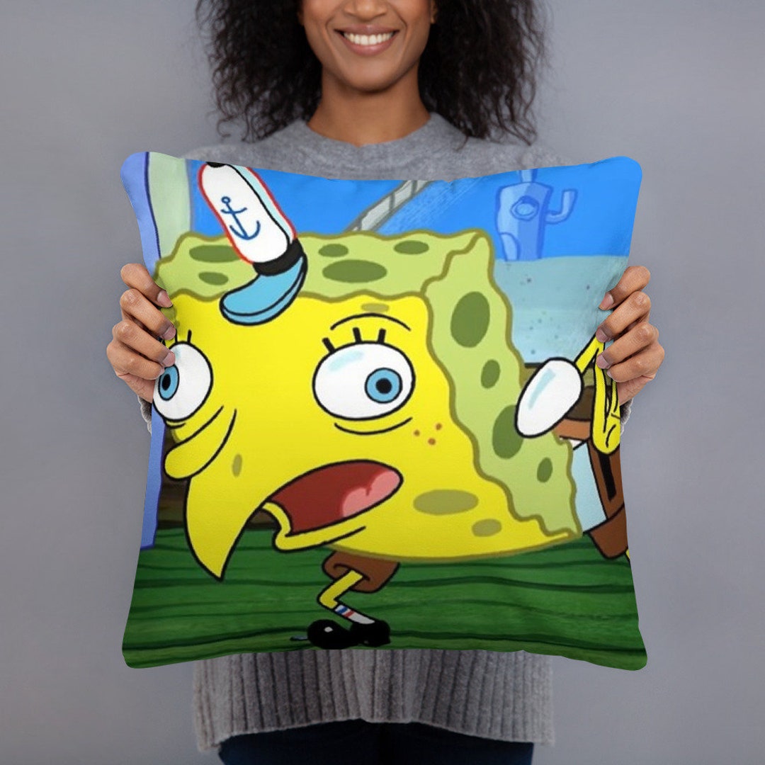 Basic Pillow Spongebob Meme - Etsy