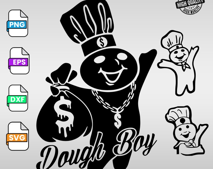 Dough Boy SVG - Etsy