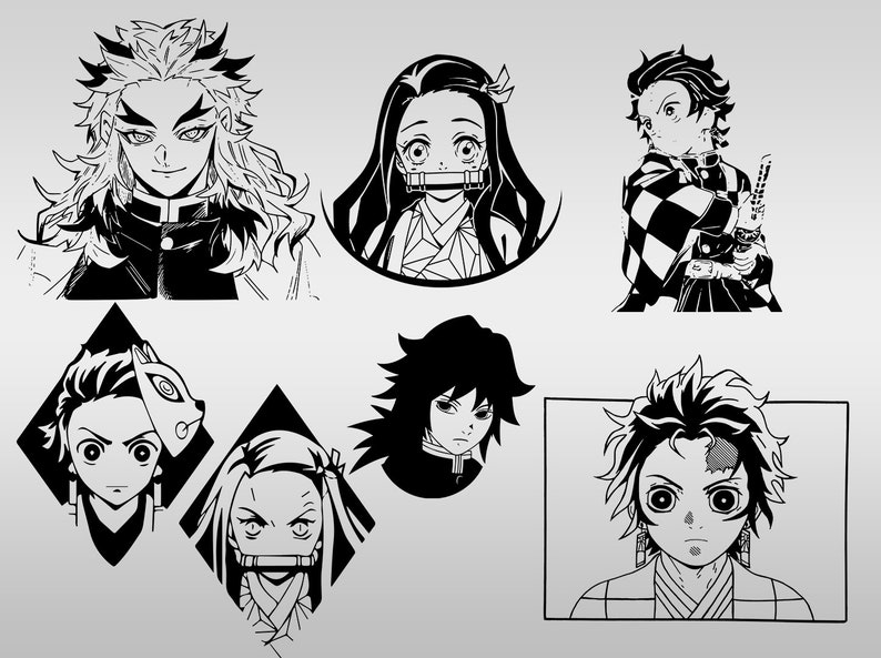 Anime Svg Manga SVG Japanese SVG, Anime Logo, Anime Vector, Anime ...