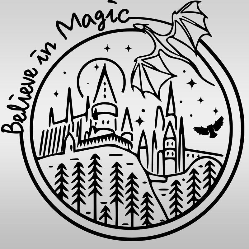 Magic School Svg - Etsy