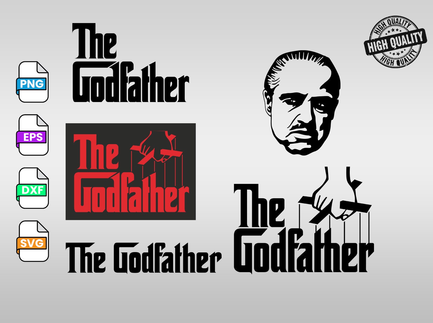 The Godfather Logo Vector