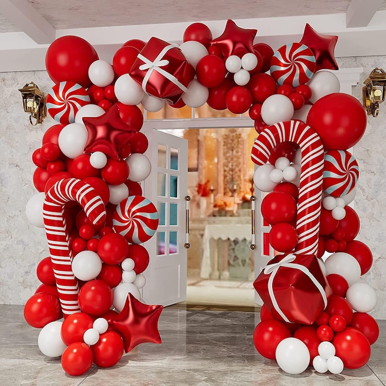 Christmas Balloon Garland Arch Kit for Christmas Party - Etsy