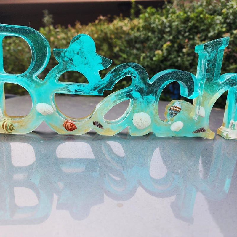 Resin Beach Art - Etsy