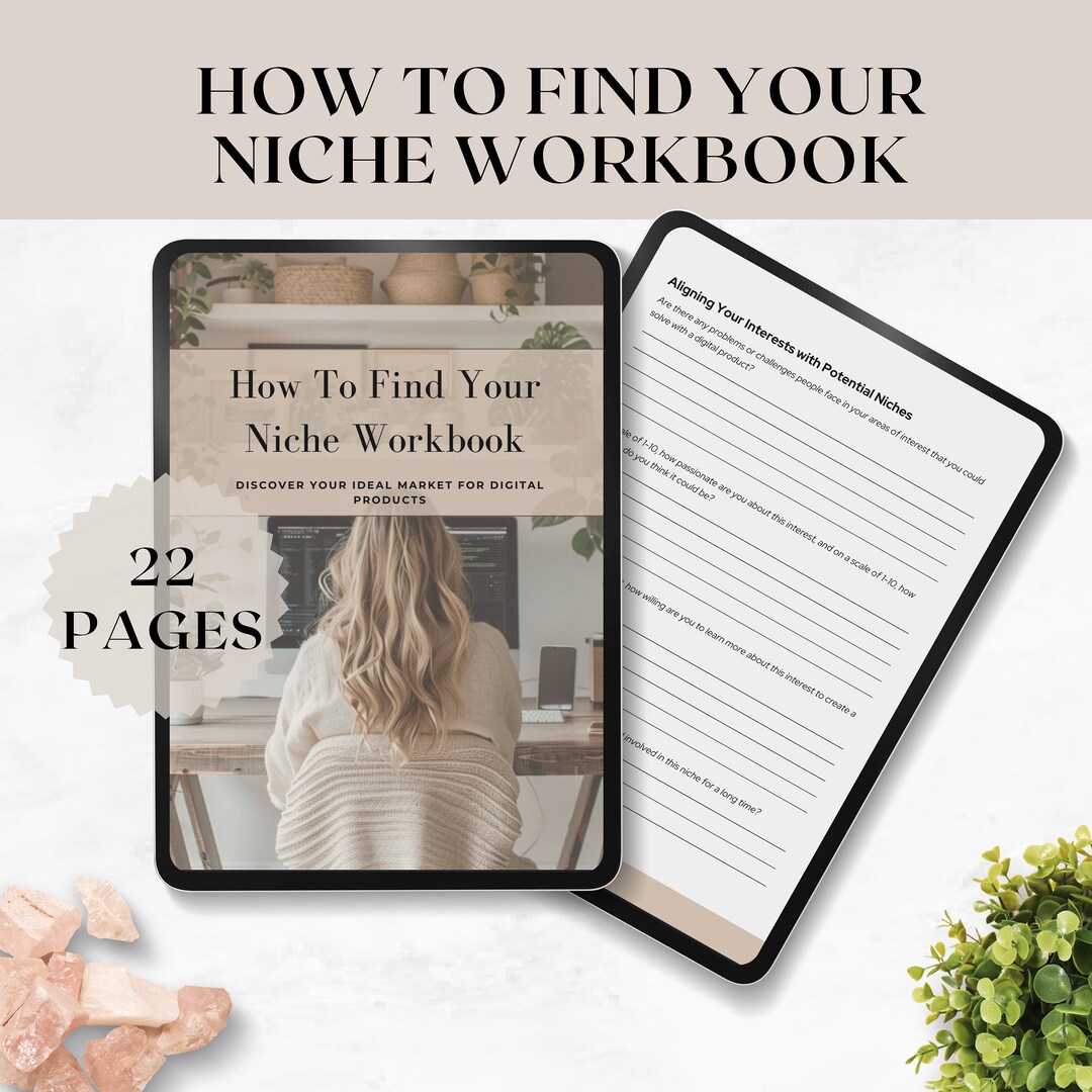How to Find Your Niche Workbook| How to Find Your Niche | Small ...