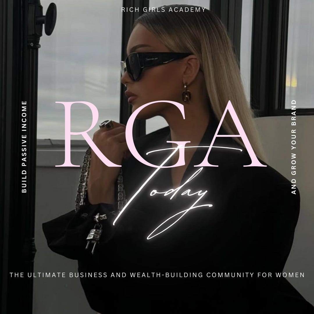 Rich Girl Academy: Digital CEO Community With MRR Resell Rights - Etsy