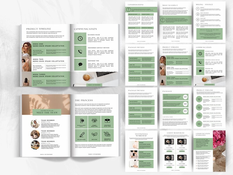 Virtual Assistant Client Welcome Packet Virtual Assistant Template Service Guide New Client