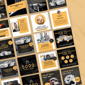 Auto Repair Shop| Mechanic Template | Car Shop Instagram | Auto ...