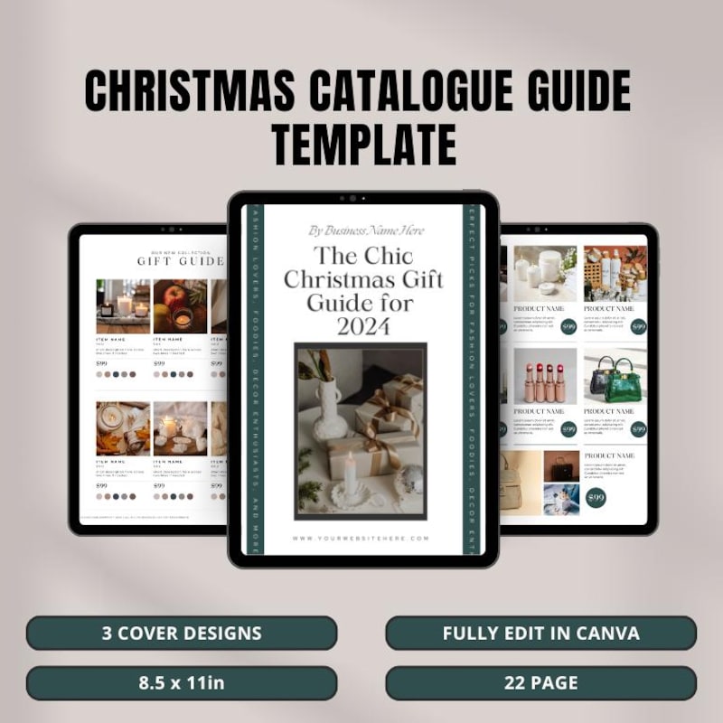 Gift Guide Template - 60+ Gift Ideas for 2025