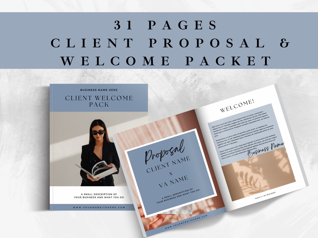 Virtual Assistant Welcome Packet | Social Media Managers| Client ...