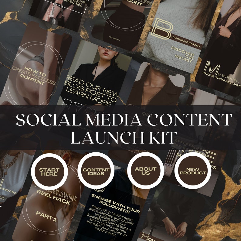 Faceless Digital Marketing Templates Faceless Content Creator Faceless ...