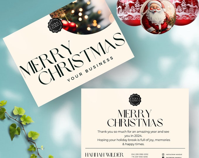 Corporate Christmas Cards Branded Business Christmas Cards corporate ...