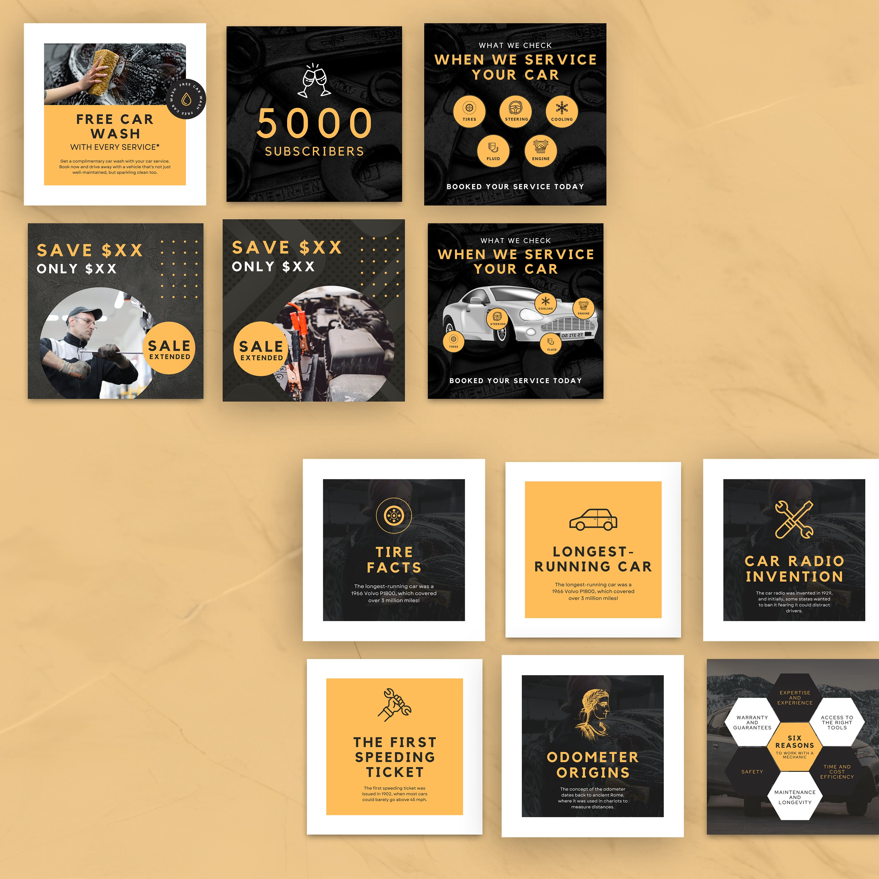 Auto Repair Shop| Mechanic Template | Car Shop Instagram | Auto ...