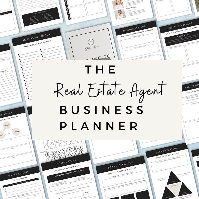 Real Estate Planner - Etsy