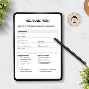 Vehicle Inspection Checklist Bundle | Service Department | Visual ...