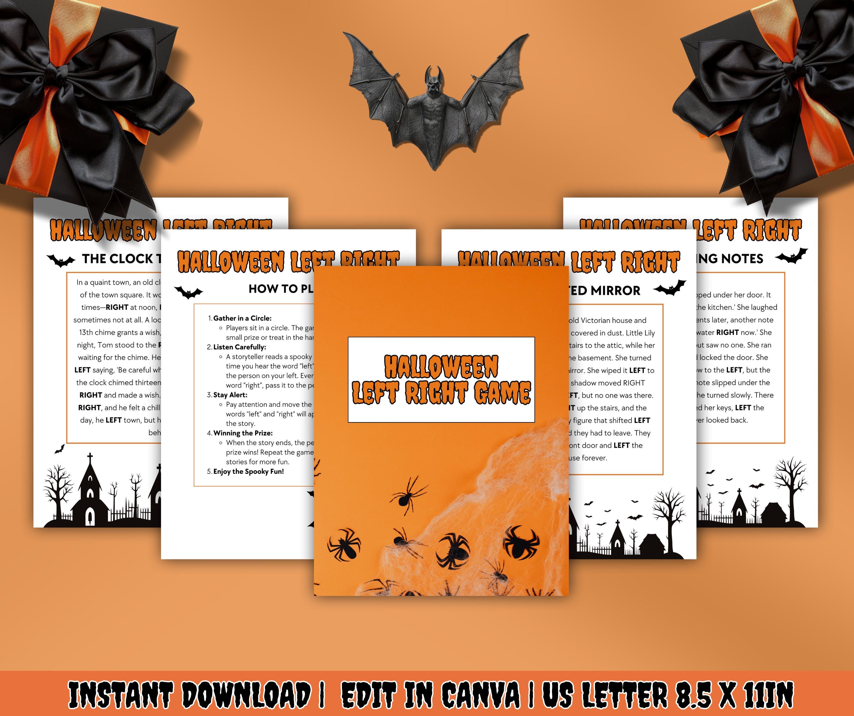 Printable Halloween Games Party Game Bundle Halloween Trivia and ...