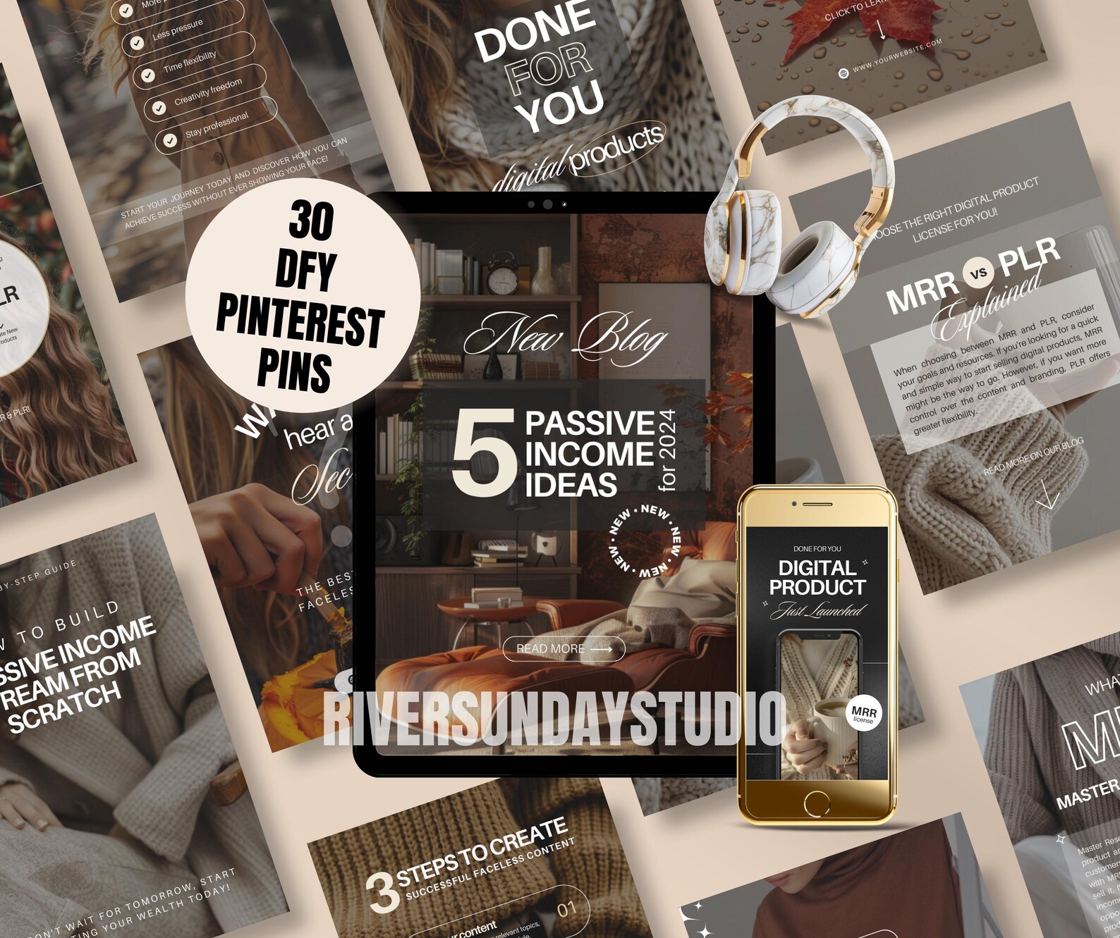 Cozy Fall Faceless Reels Bundle, Autumn Instagram Reels Canva Templates ...