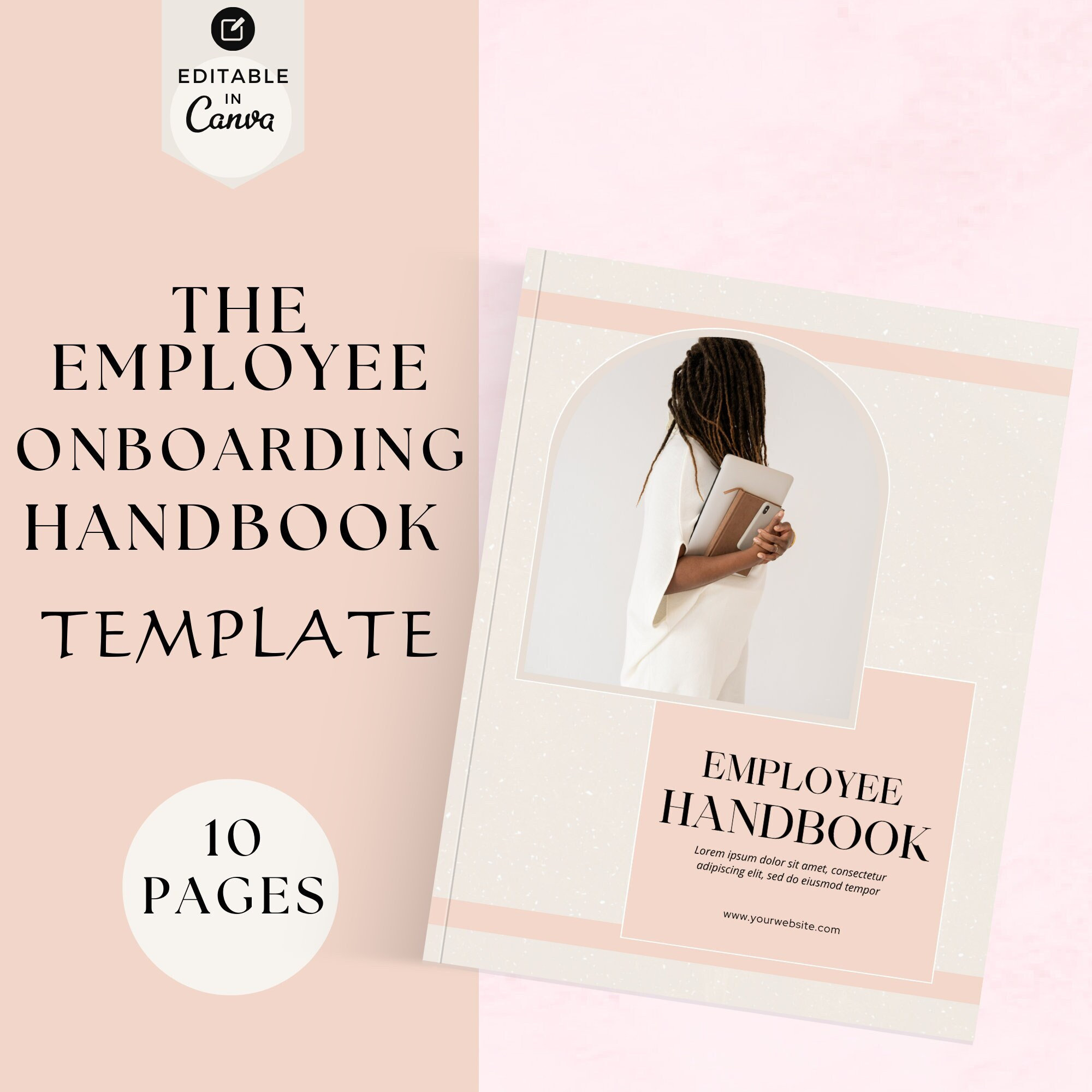 Small Business Employee Handbook Template Employee Welcome Package ...