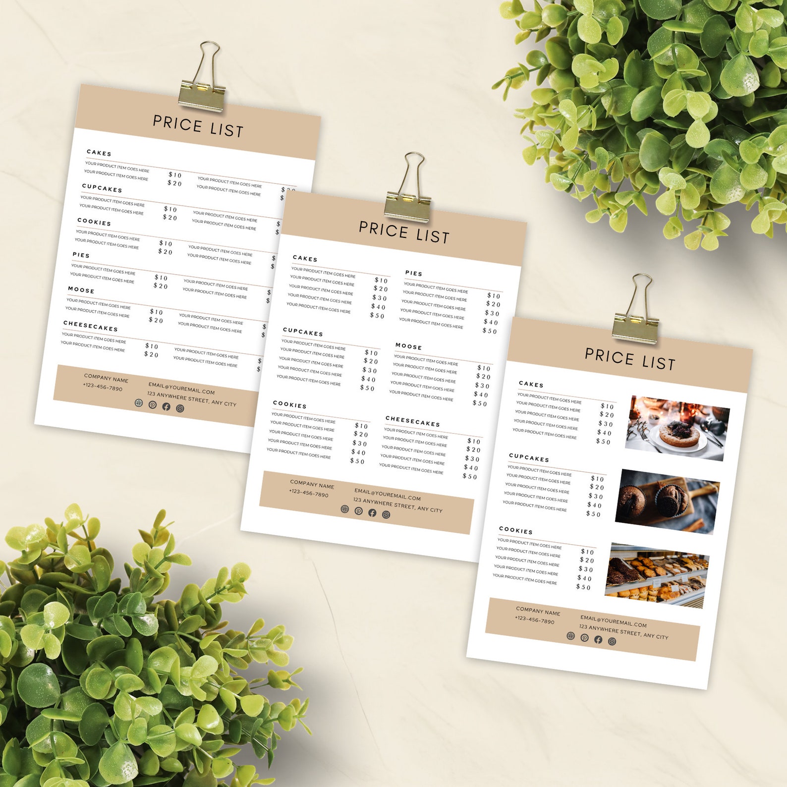 Bakery Order Forms order Form Template Custom Order Form Printable Form ...