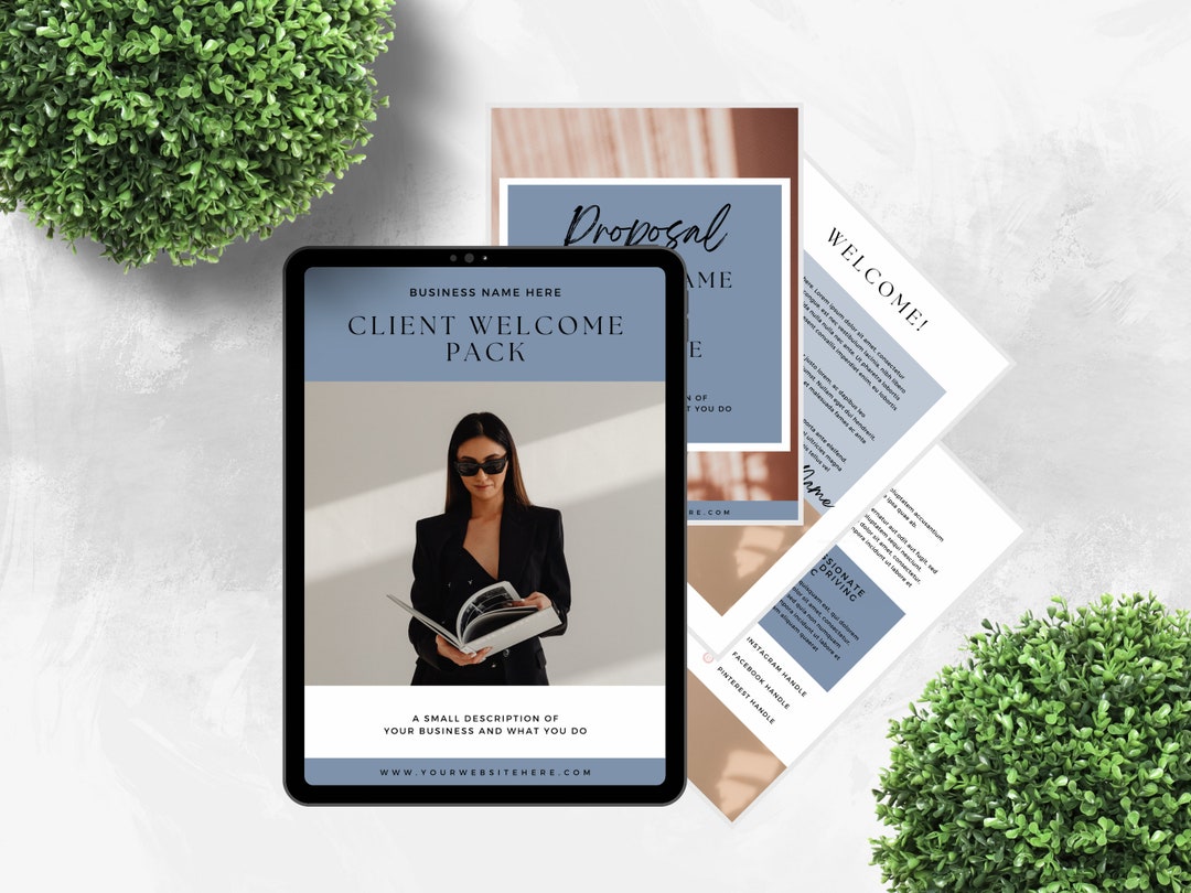 Virtual Assistant Welcome Package | Canva Templates | Client Welcome ...