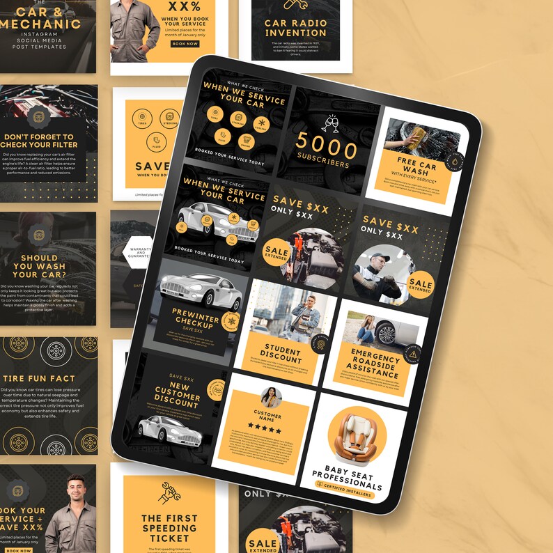 Auto Repair Shop| Mechanic Template | Car Shop Instagram | Auto ...