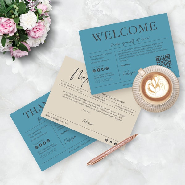 Welcome Cards - Etsy