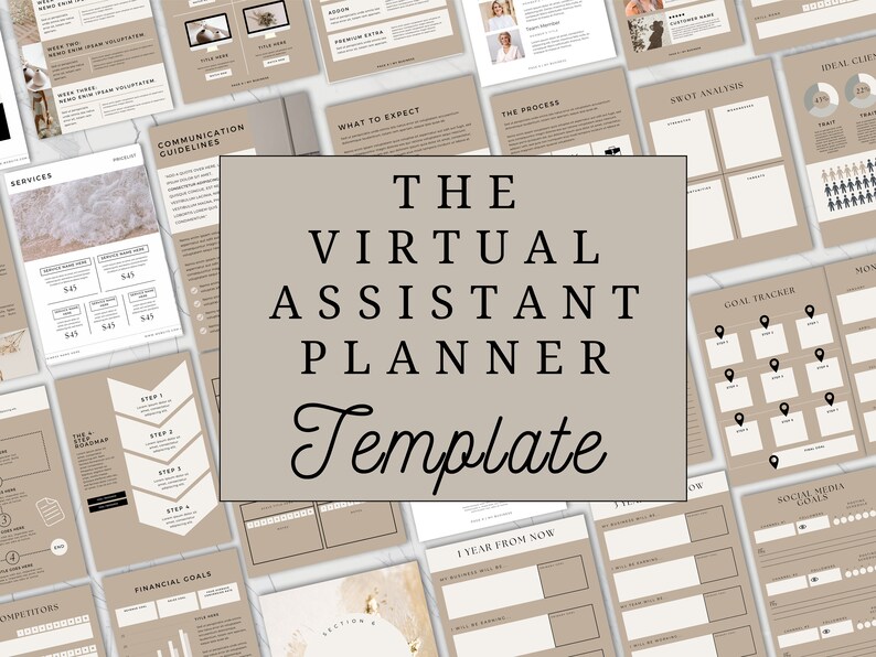 Virtual Assistant Business Plan Virtual Assistant Templates Client ... Virtual Assistant Business Plan Virtual Assistant Templates Client ...