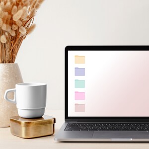 30 Pastel Desktop Folder Icons for Mac Pastel Icons Computer - Etsy