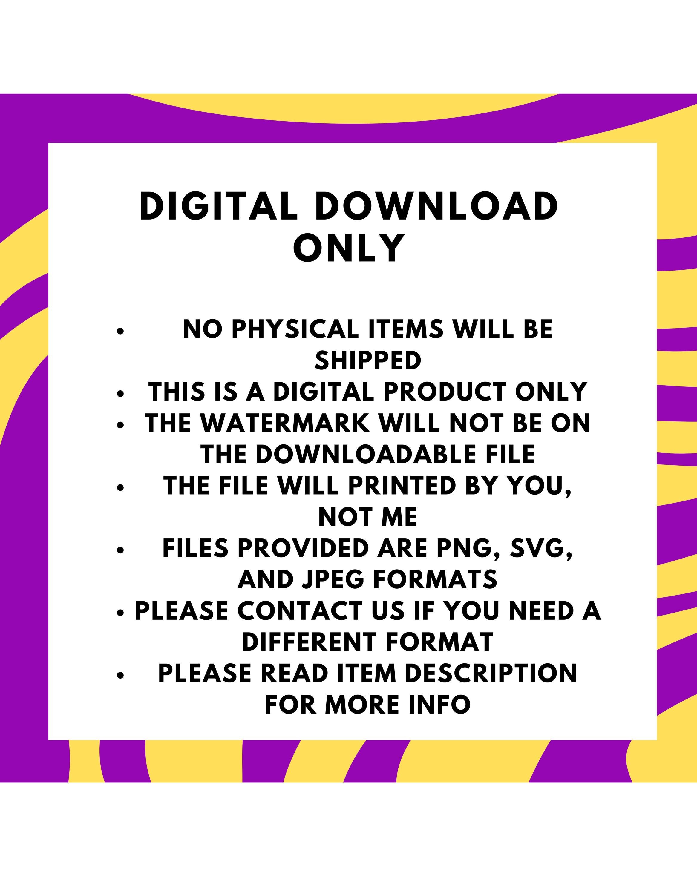 Stacked Tigers PNG: Football Team Pride Digital File - Etsy