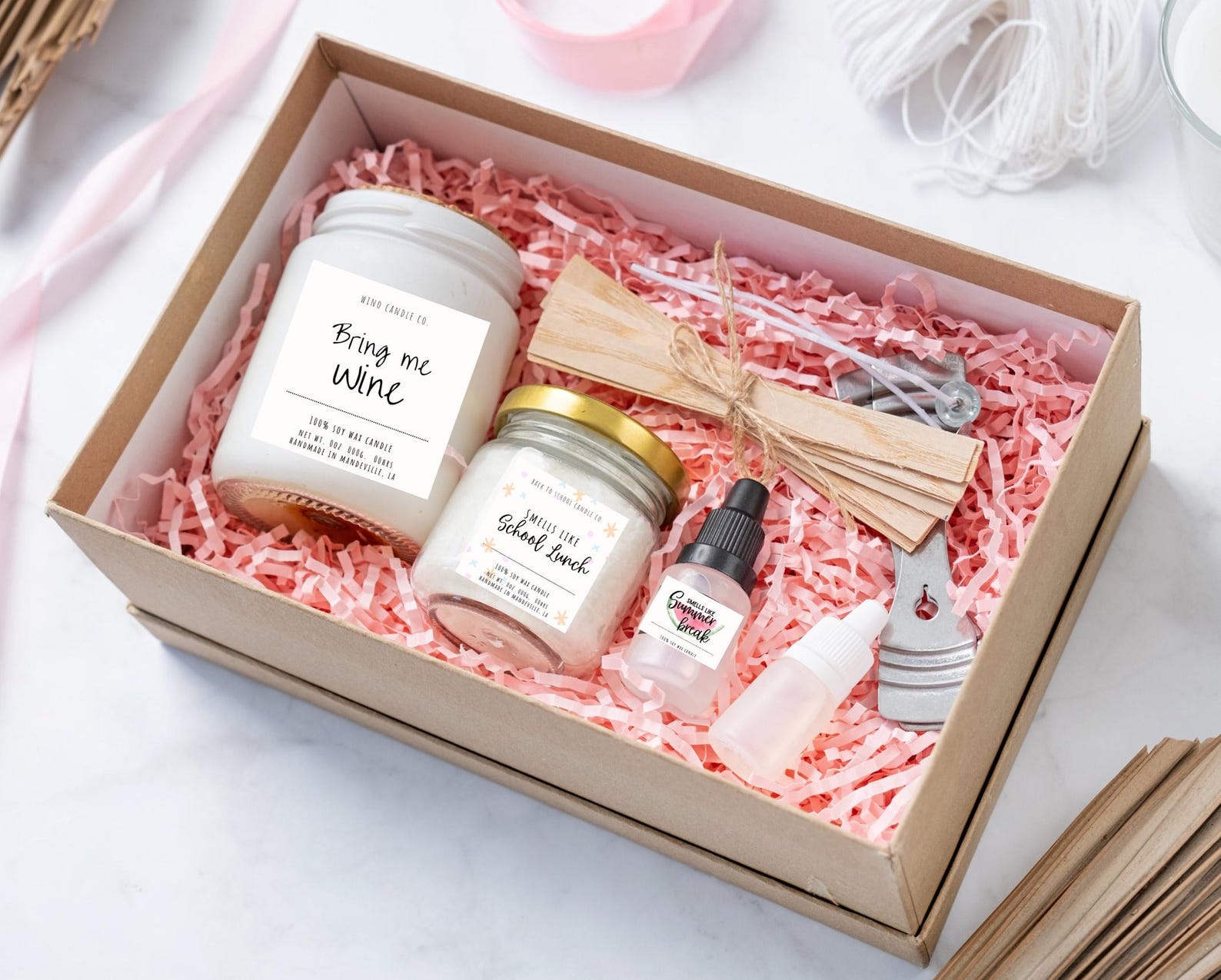 Printable Candle Labels Template, Modern Candle Label Design, Funny ...