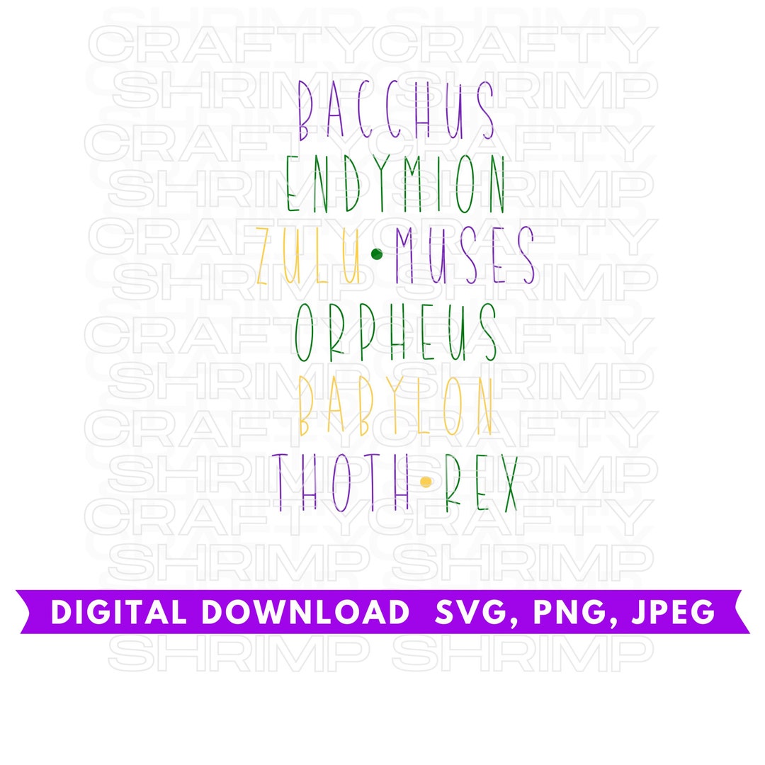 Mardi Gras Parade SVG, Mardi Gras PNG, SVG - Etsy