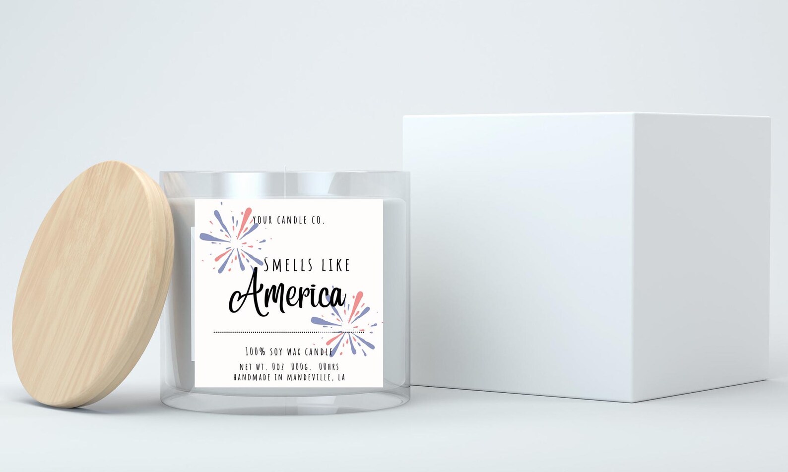 Printable Candle Labels Template, Modern Candle Label Design, Funny ...
