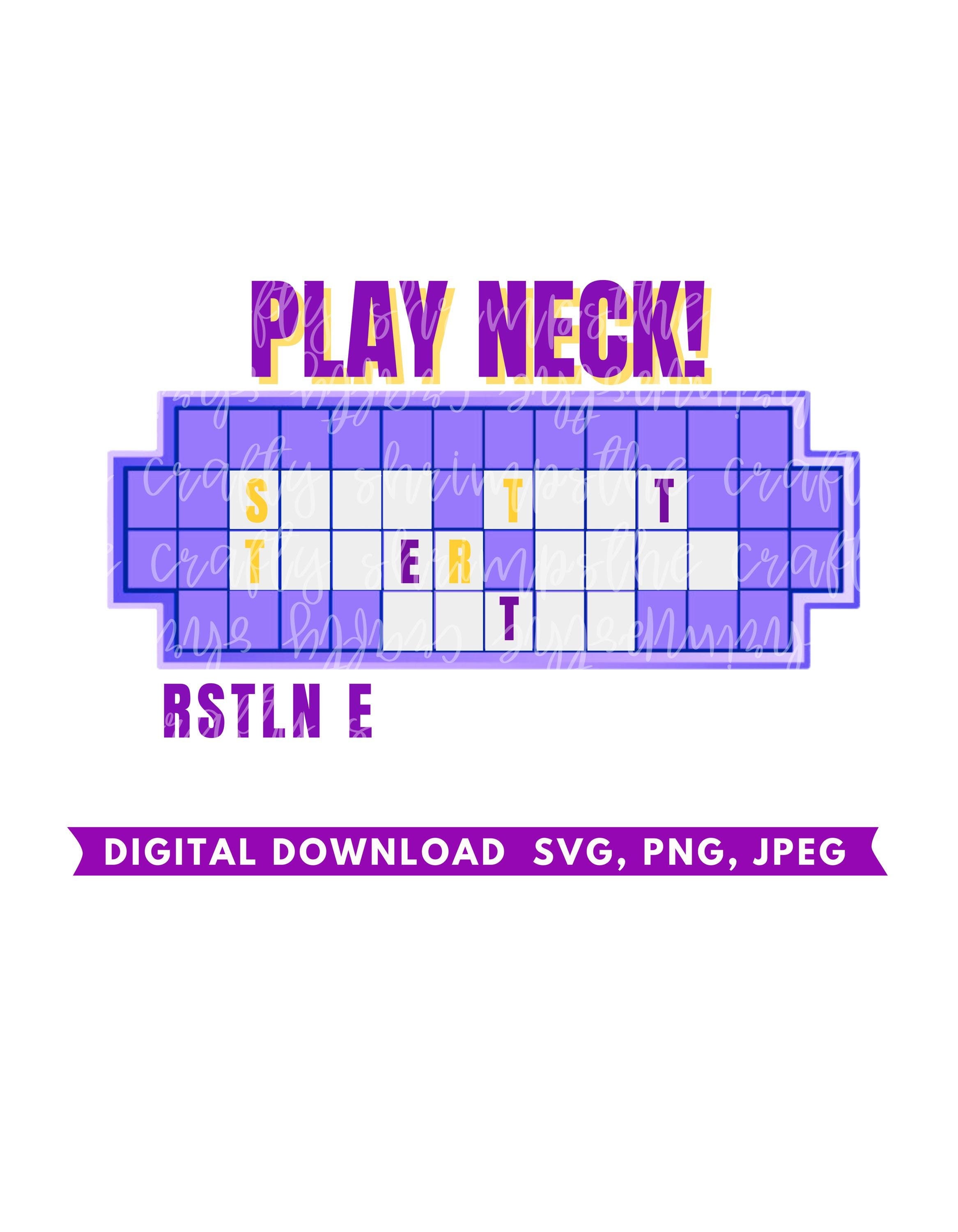 STTDB Louisiana Neck Song Digital Download, LSU Png - Etsy