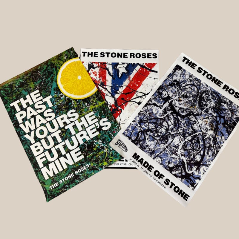 Stone Roses Poster - Etsy UK
