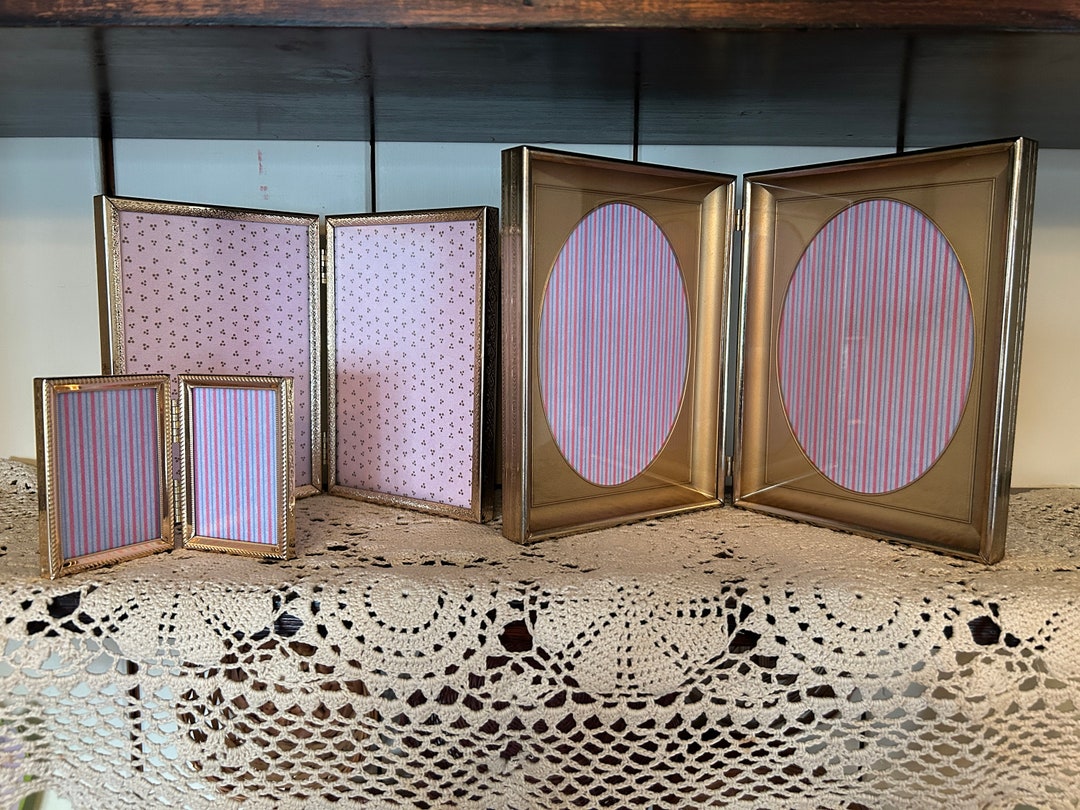 Vintage Double Gold Frame Collection - Etsy