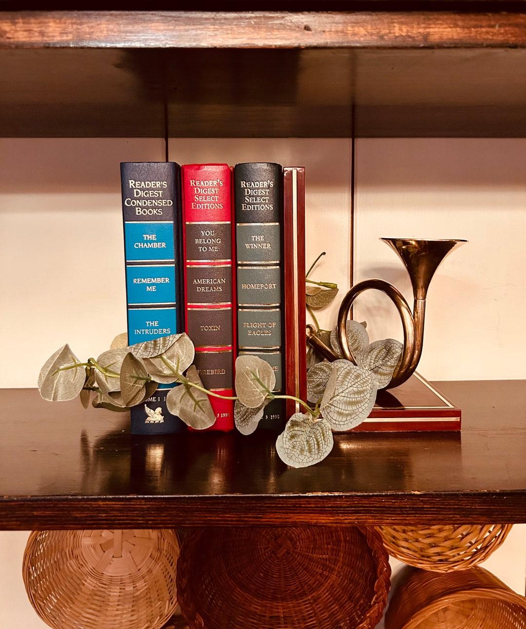 Classy Vintage Bookend Set - Etsy