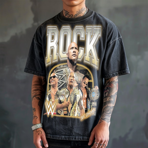 Wwe Graphic Tees for Men - Etsy UK