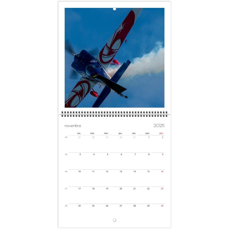Calendrier 2025 Collection Aviation - Etsy