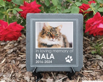 Personalized Rat Memorial Stone, Garden Stone, With Picture, Memorial ...