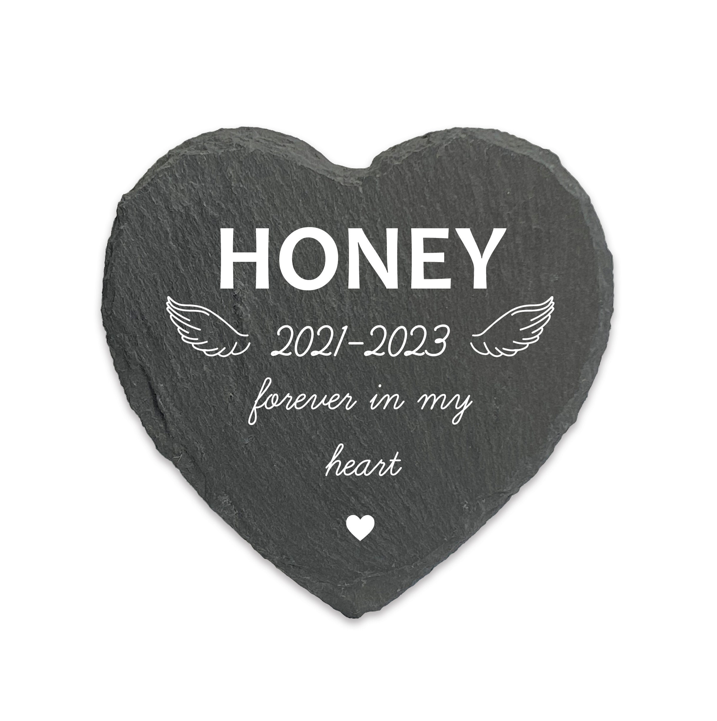 Personalized Hamster Memorial Stone: Photo Slate Plaque - Etsy