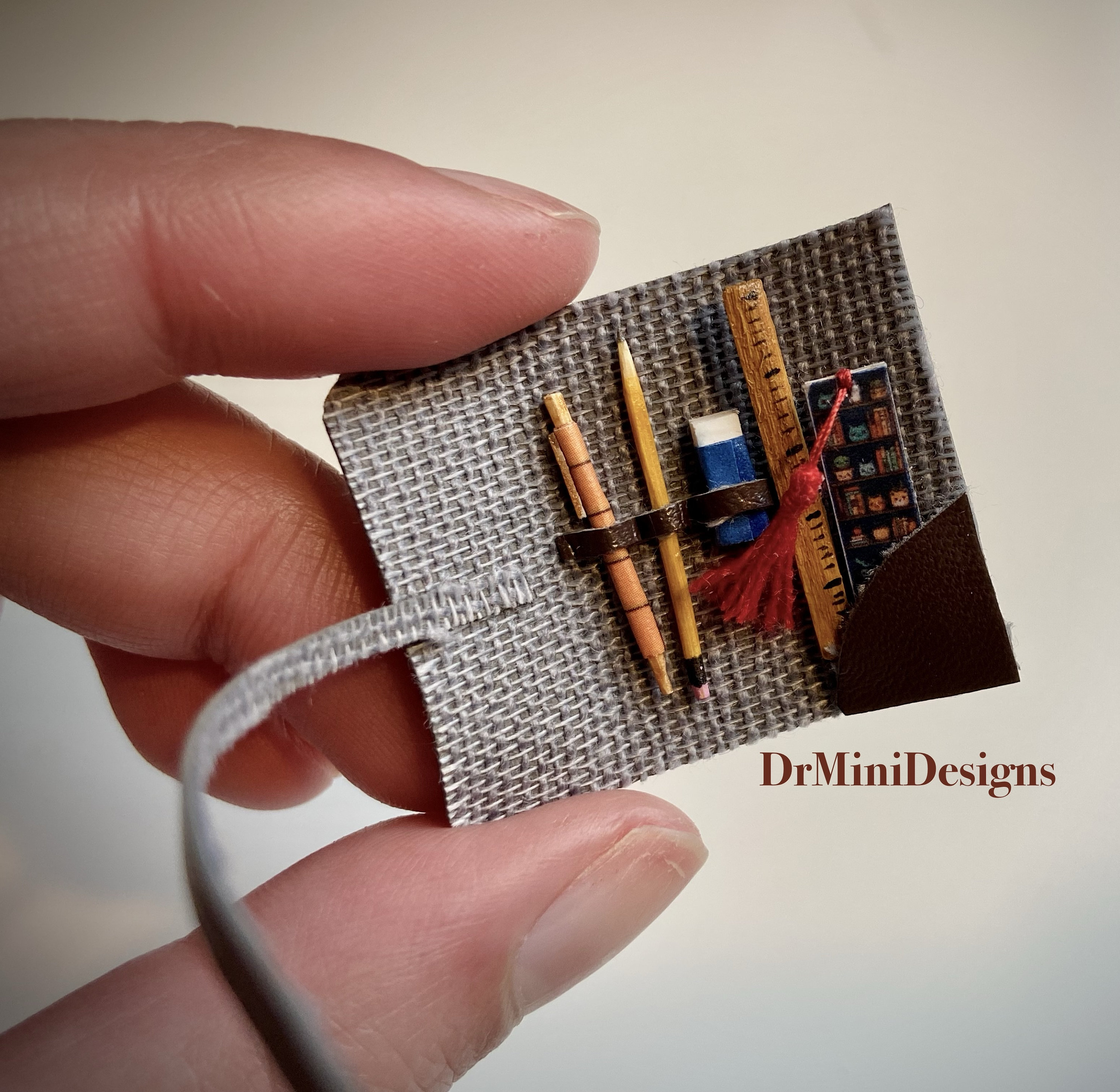 Handmade Miniature Stationery Sets in 1/12 Scale - Etsy